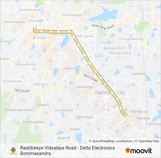 YELLOW Route: Schedules, Stops & Maps - To Delta Electronics ...