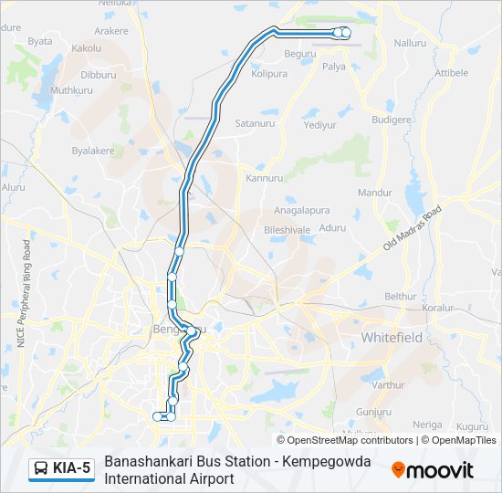 Kia5 Route Schedules Stops Maps Banashankari T T M C Updated 