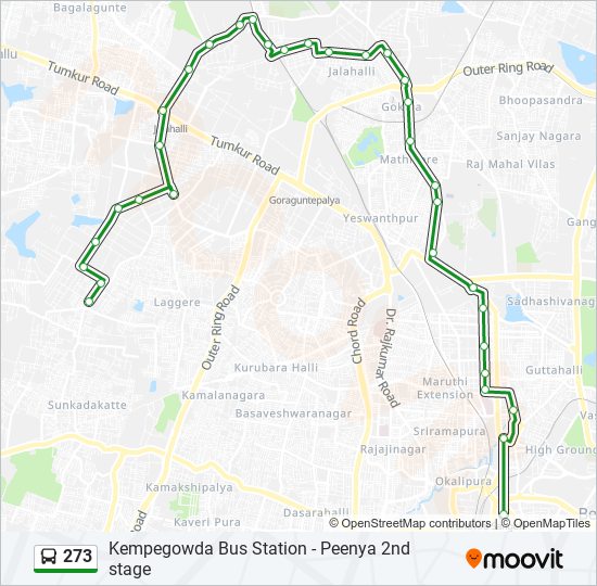 273 Route: Schedules, Stops & Maps - Kempegowda Bus Station (Updated)
