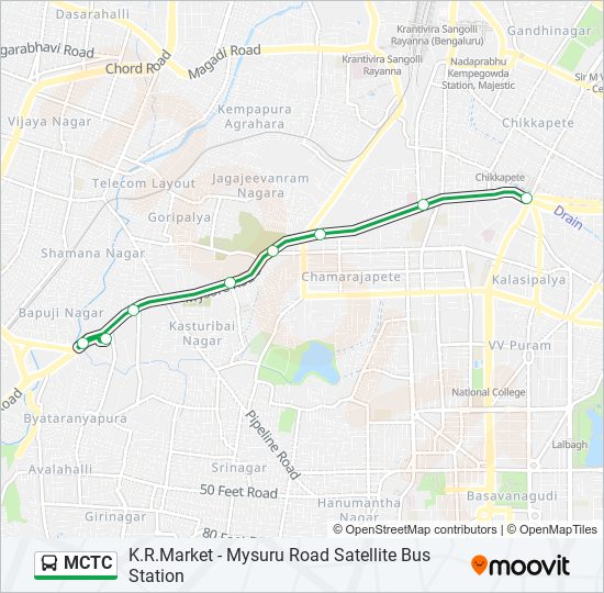 mctc Route: Schedules, Stops & Maps - K.R.Market (Updated)
