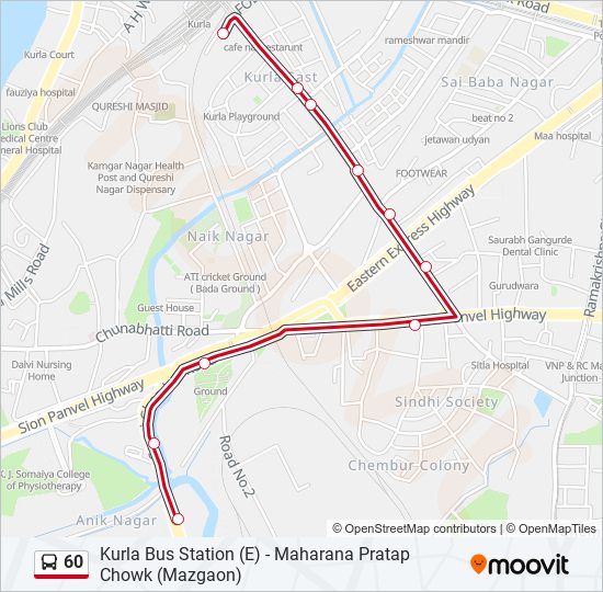 60 Route: Schedules, Stops & Maps - Anik Depot (Updated)
