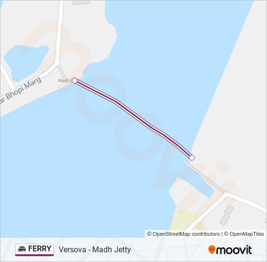 ferry Route: Schedules, Stops & Maps - Madh Jetty (Updated)