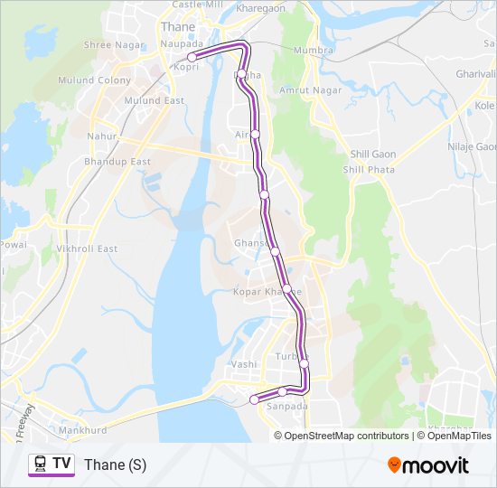 tv Route: Schedules, Stops & Maps - Thane (S) (Updated)