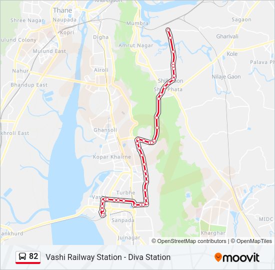82 Route: Schedules, Stops & Maps - Diva Station (Updated)