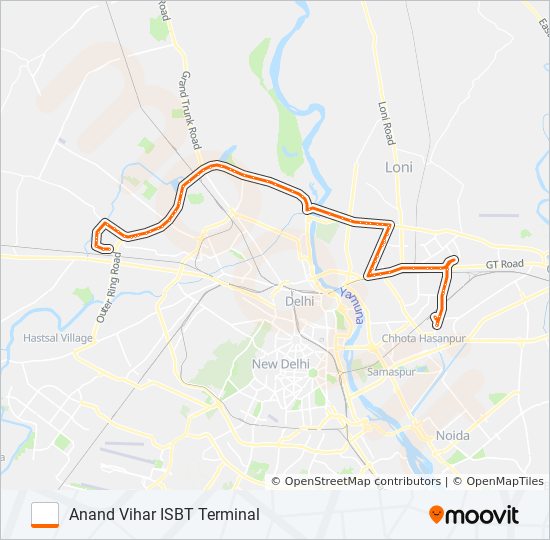 946 Route: Schedules, Stops & Maps - Anand Vihar ISBT Terminal (Updated)