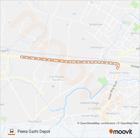 926a Route: Schedules, Stops & Maps - Peera Garhi Depot (Updated)