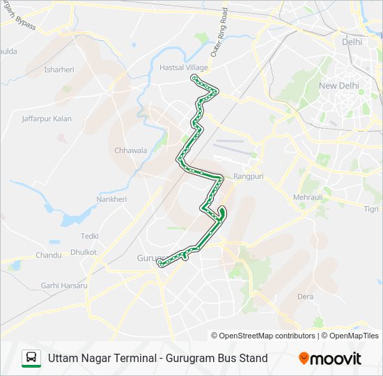 NCR Route: Schedules, Stops & Maps - Gurugram Bus Stand (Updated)