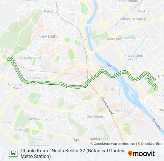 323 Route: Schedules, Stops & Maps - Dhaula Kuan (Updated)
