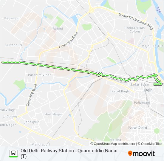 219 Route: Schedules, Stops & Maps - Old Delhi Railway Station (Updated)