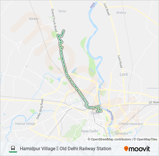 138 Route: Schedules, Stops & Maps - Old Delhi Railway Station (Updated)