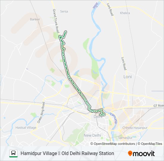 138 Route: Schedules, Stops & Maps - Old Delhi Railway Station (Updated)