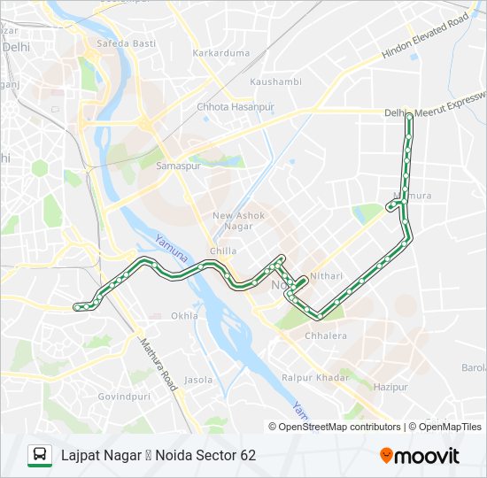 323 Route: Schedules, Stops & Maps - Noida Sector 62 (Updated)