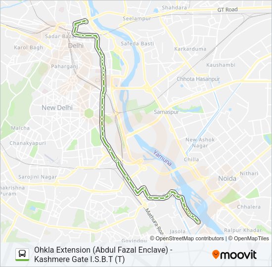 403 Route: Schedules, Stops & Maps - Ohkla Extension (Abdul Fazal ...