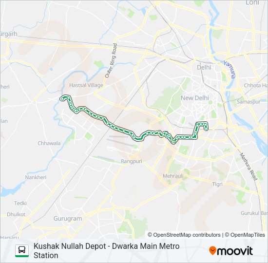MBS007STL Route: Schedules, Stops & Maps - Dwarka Main Metro Station (Updated)