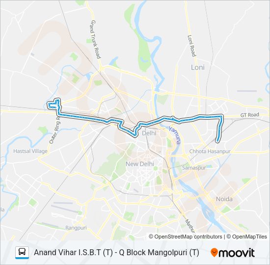 939 Route: Schedules, Stops & Maps - Anand Vihar I.S.B.T. (Updated)