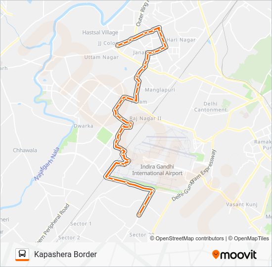 801STL Route: Schedules, Stops & Maps - Kapashera Border (Updated)