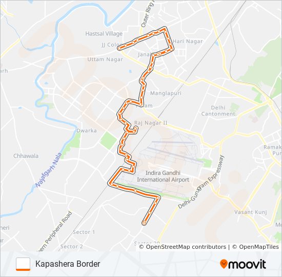 801stl Route: Schedules, Stops & Maps - Kapashera Border (Updated)