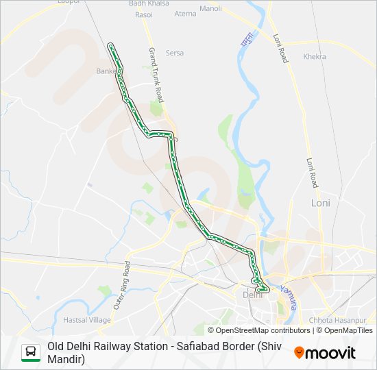 112 Route: Schedules, Stops & Maps - Safiabad Border (Shiv Mandir ...