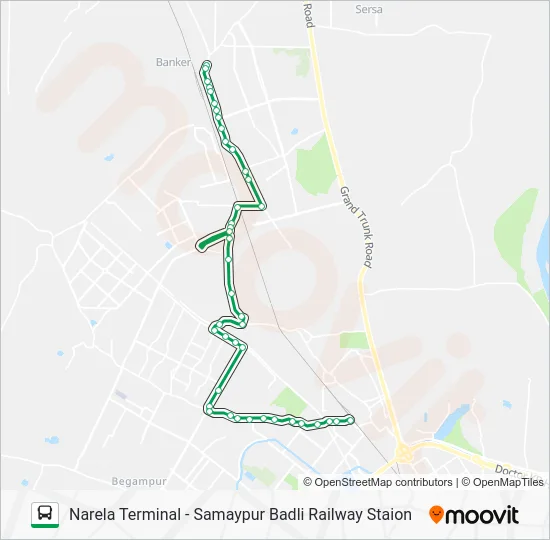 D2202 Route: Schedules, Stops & Maps - Narela Terminal (Updated)