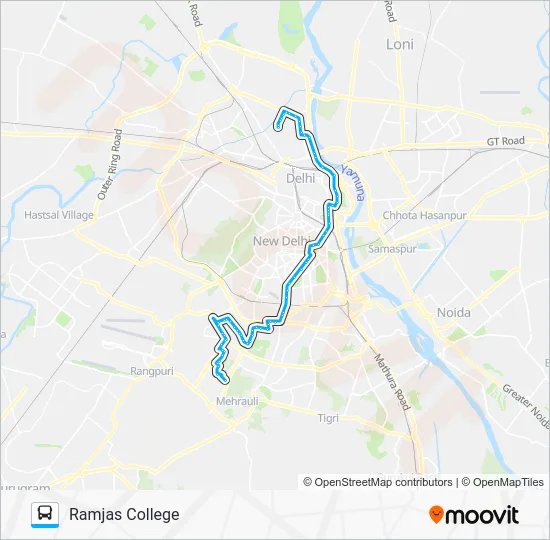 USPL3 Route: Schedules, Stops & Maps - Ramjas College (Updated)