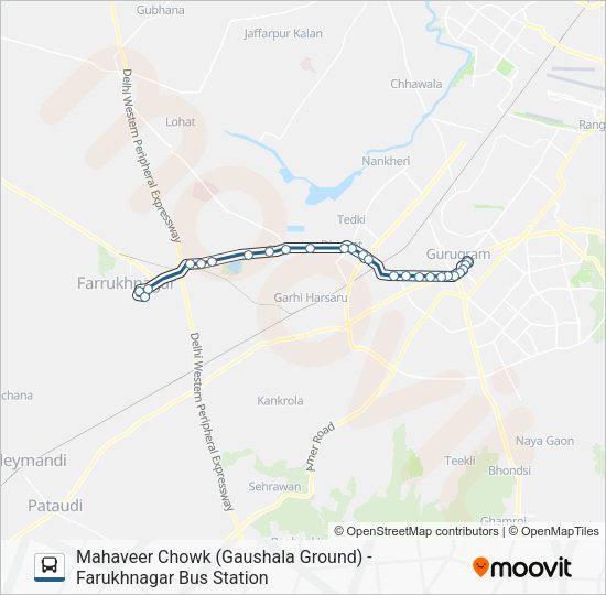 255 Route: Schedules, Stops & Maps - Farukhnagar Bus Station (Updated)