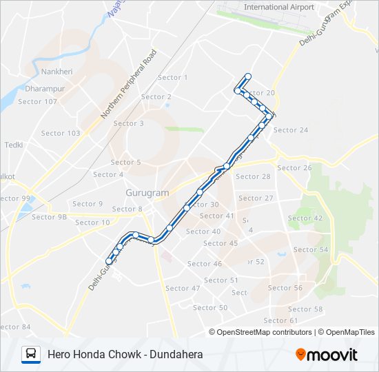 132a Route: Schedules, Stops & Maps - Dundahera (Updated)