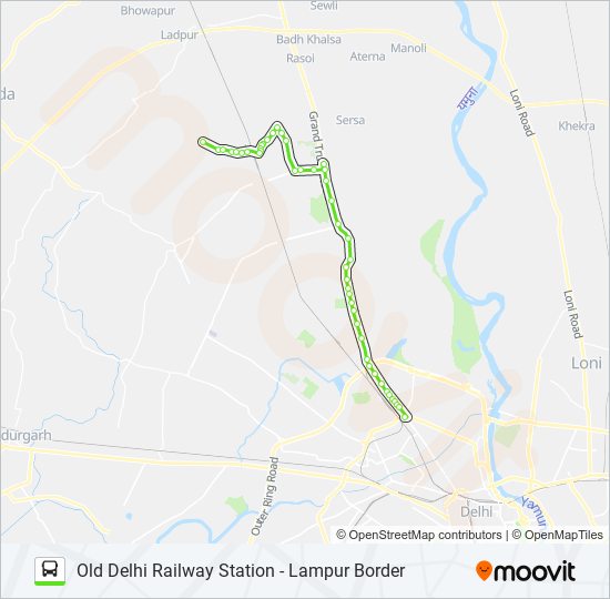 175 Route: Schedules, Stops & Maps - Azadpur Terminal (Updated)