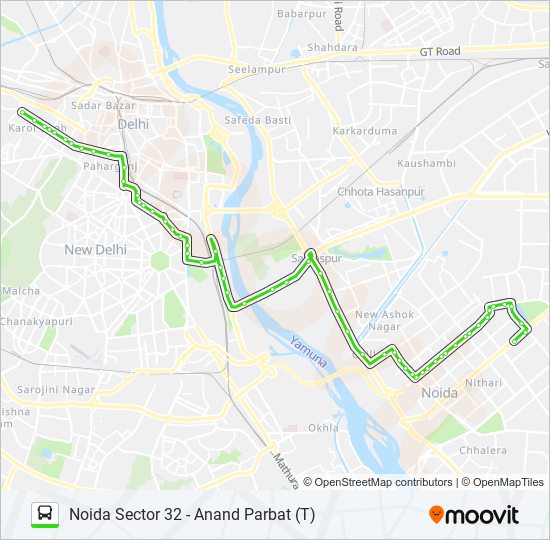 355 Route: Schedules, Stops & Maps - Noida Sector 32 (Updated)