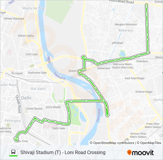 273 Route: Schedules, Stops & Maps - Loni Gole Chakkar Wazirabad Road ...
