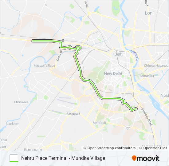 567a Route: Schedules, Stops & Maps - Mundka Village (Updated)
