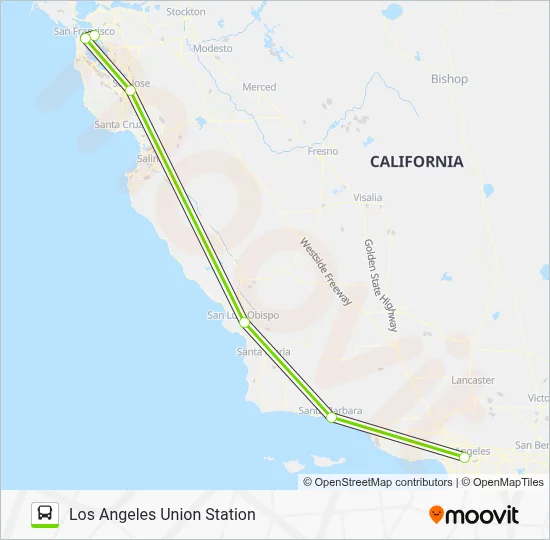 Ruta FLIXBUS 2005: horarios, paradas y mapas - Los Angeles Union ...