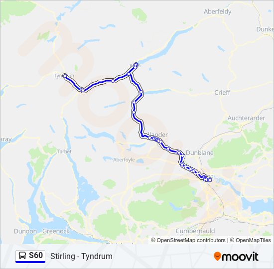 s60 Route: Schedules, Stops & Maps - Forthside (Updated)