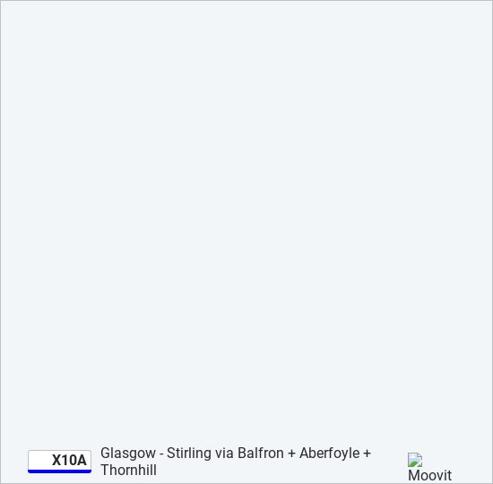 x10a Route: Schedules, Stops & Maps - Glasgow (Updated)