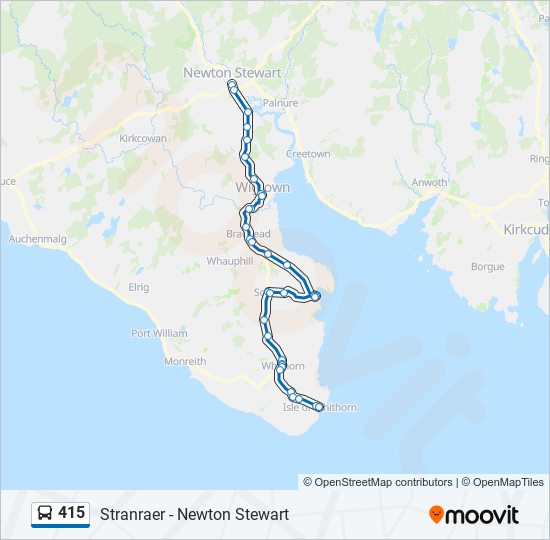 415 Route: Schedules, Stops & Maps - Isle Of Whithorn (Updated)
