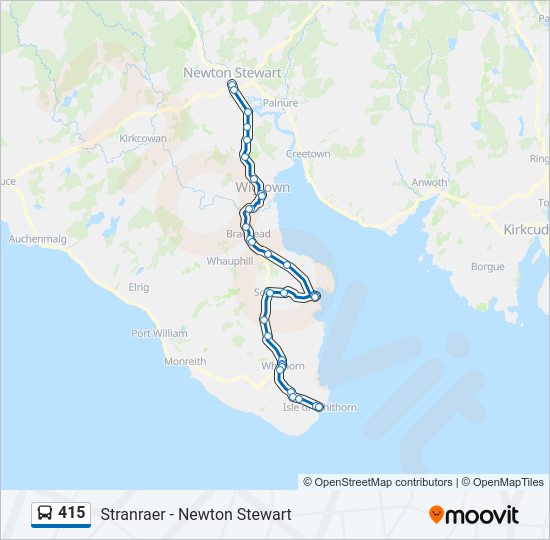 415 Route: Schedules, Stops & Maps - Isle Of Whithorn (Updated)