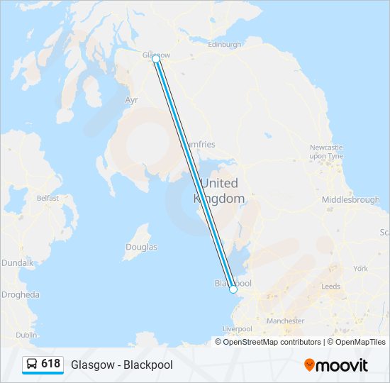618 Route: Schedules, Stops & Maps - Bloomfield (Updated)