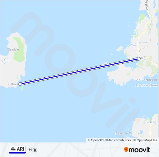 ari Route: Schedules, Stops & Maps - Eigg (Updated)