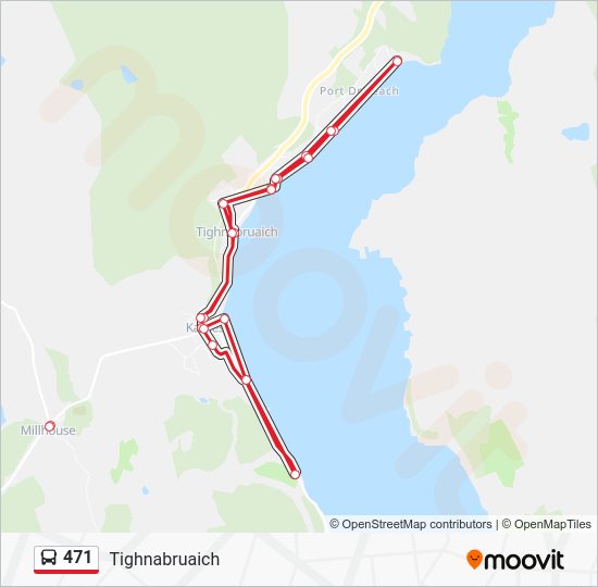 471 Route: Schedules, Stops & Maps - Tighnabruaich (Updated)
