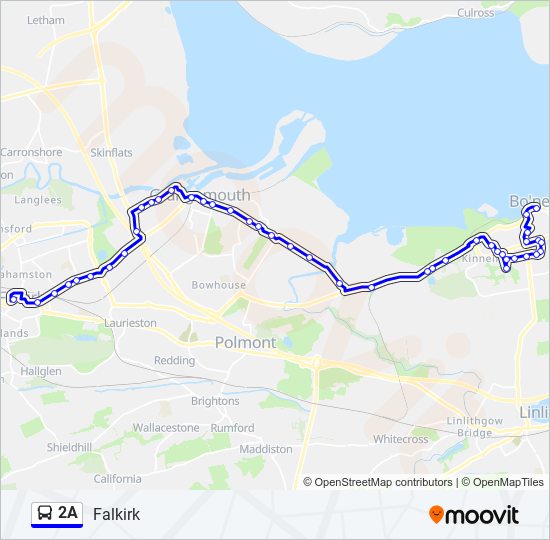 2a Route: Schedules, Stops & Maps - Falkirk (Updated)
