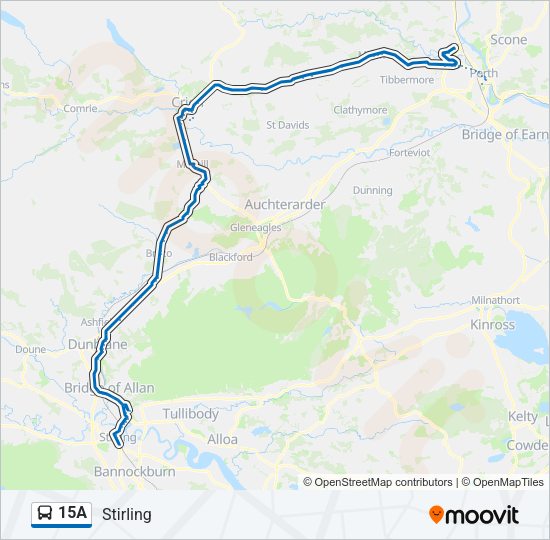 15a Route: Schedules, Stops & Maps - Stirling (Updated)