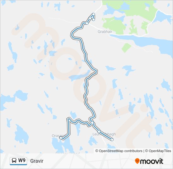 W9 Route: Schedules, Stops & Maps - Gravir (Updated)