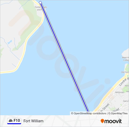 f10 Route: Schedules, Stops & Maps - Fort William (Updated)