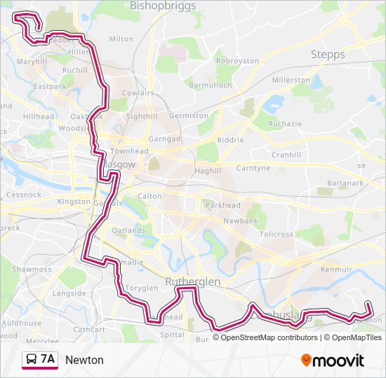 7A Route: Schedules, Stops & Maps - Newton (Updated)
