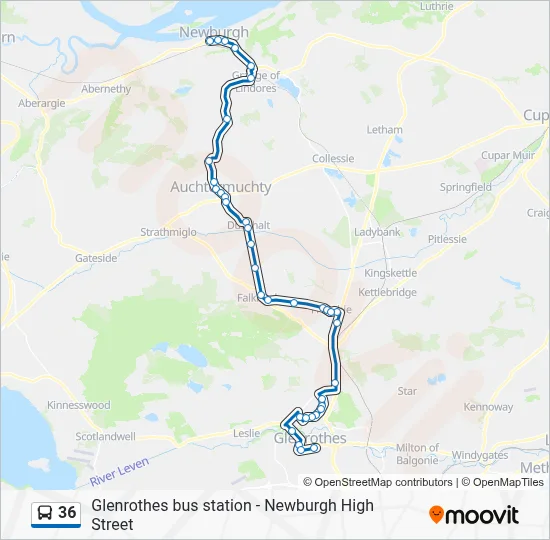 36 Route: Schedules, Stops & Maps - Newburgh (Updated)