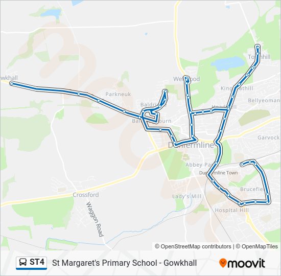 st4 Route: Schedules, Stops & Maps - Gowkhall (Updated)