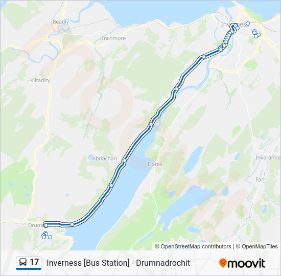17 Route: Schedules, Stops & Maps - Drumnadrochit (Updated)