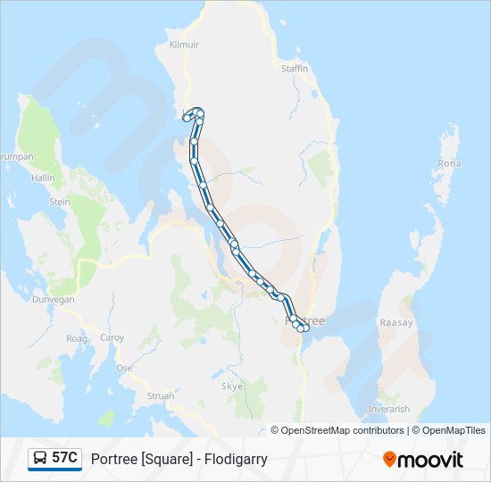 57C Route: Schedules, Stops & Maps - Uig (Updated)