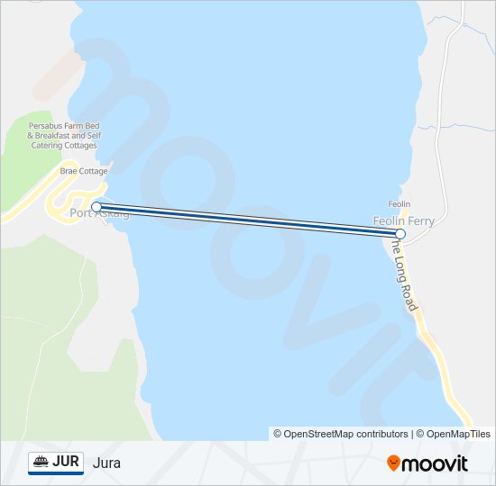 jur Route: Schedules, Stops & Maps - Jura (Updated)
