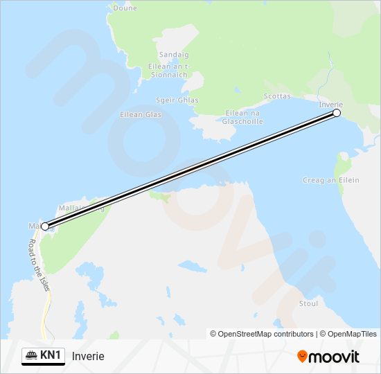 kn1 Route: Schedules, Stops & Maps - Inverie (Updated)