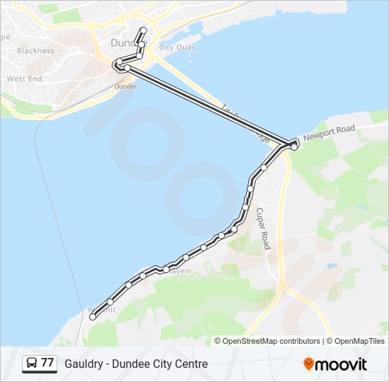 77 Route: Schedules, Stops & Maps - Wormit (Updated)